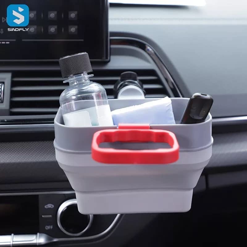 Dip Clip Car Sauce Holder for Dipping sauces and kechup |French Fry Burger Combo Pack Dip Clip Sauce & French Fries Holder for Car