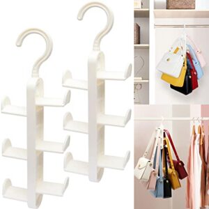 closet-organizers-and-storage,purse hanger for closet-organizer,2 pack purse-organizer for organization-and-storage,sturdy hang closet storage bag organizer for heavy bag,college dorm room essentials