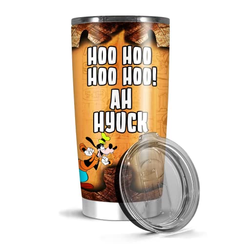 Stainless Steel Tumbler Vacuum 20 30 Oz Goofys Event Cartoon Glass Movie Bottle Collage Gift Quote Mug Friends Christmas Suitable With Hot Or Iced Coffee Tea Wine Water Frappe Cocktail