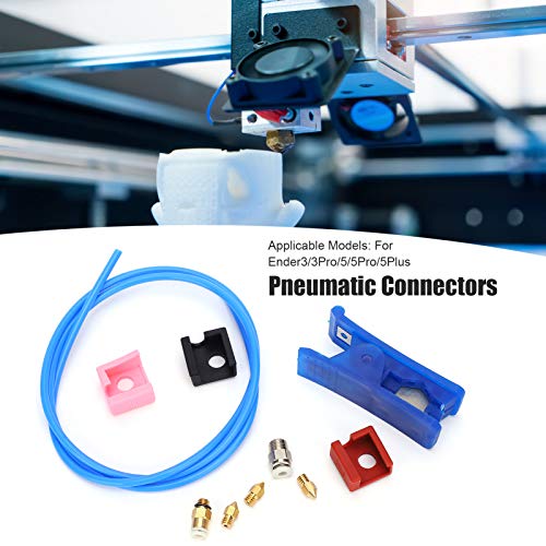 Pneumatic Connectors, Easy Installation 3D Printer PTFE Tube Large Extrusion Force for 5Pro for Ender3 for 3Pro