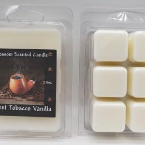 Sweet Tobacco Vanilla Scented Handmade Wax Melts/Tarts