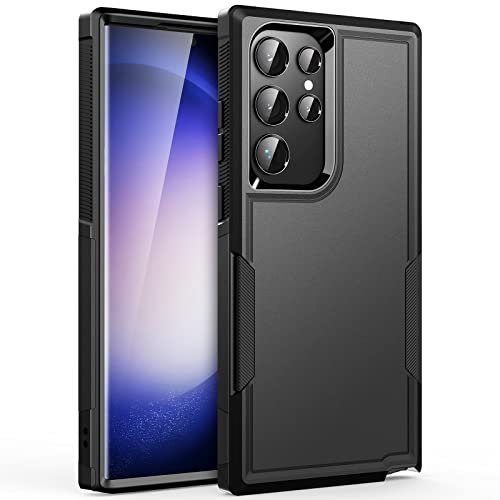 Vipcase for Samsung Galaxy S23 Ultra Case, 𝗗𝘂𝗮𝗹 𝗟𝗮𝘆𝗲𝗿𝘀 Protection S23 Ultra Case, Military Grade Shockproof Galaxy S23 Ultra Case, Heavy Duty Samsung S23 Ultra Case 5G 6.8" 2023 - Black