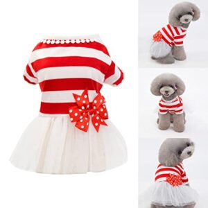 Pet Clothes Dog Dress Spring and Summer Pet Clothes Spring Cute Pet Supplies Hoodie Puppy Sweaters Boys Girls Outfits