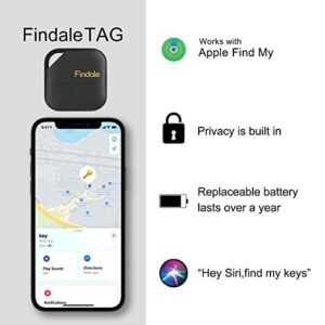 Findale Smart GPS Tracker- Find anything in a click of a button - Compatible with "Find My" IoS App