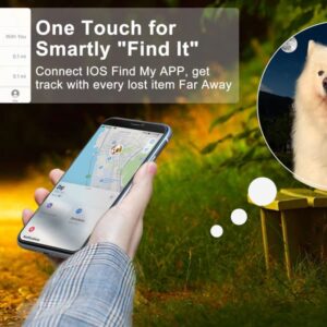 Findale Smart GPS Tracker- Find anything in a click of a button - Compatible with "Find My" IoS App