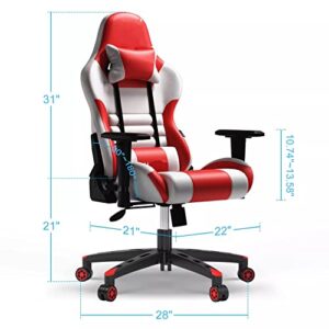 LUKEO Game Chairs Adjustable Office Chair Ergonomic Computer Armchair Gaming Chair LOL Computer Chair Cafe