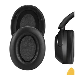 geekria quickfit replacement ear pads for sony wh-xb910n headphones ear cushions, headset earpads, ear cups cover repair parts (black)