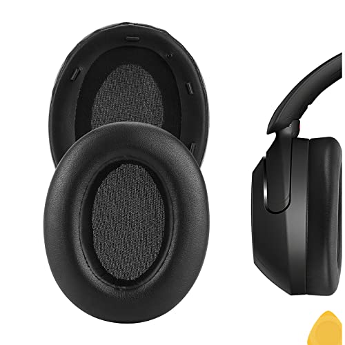 Geekria QuickFit Replacement Ear Pads for Sony WH-XB910N Headphones Ear Cushions, Headset Earpads, Ear Cups Cover Repair Parts (Black)