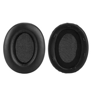 Geekria QuickFit Replacement Ear Pads for Sony WH-XB910N Headphones Ear Cushions, Headset Earpads, Ear Cups Cover Repair Parts (Black)