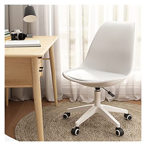 LUKEO Computer Chair Desk Backrest Simple Lifting Leisure Chair Reception Office Stool Comfortable Chair (Color : D, Size : 1)