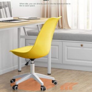 LUKEO Computer Chair Desk Backrest Simple Lifting Leisure Chair Reception Office Stool Comfortable Chair (Color : D, Size : 1)