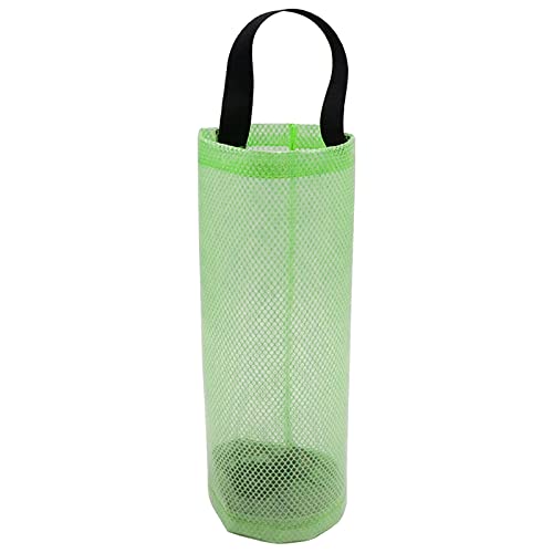 Hanging Hanging Rubbish Bag Bag Extraction Bag Box Round Miscellaneous Kitchen Storage Convenient Bag Organizer Kitchen Storage Wall Kitchen，Dining Bar Dough Kneading compatible with (Green, One Size)