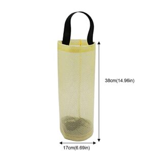 Hanging Hanging Rubbish Bag Bag Extraction Bag Box Round Miscellaneous Kitchen Storage Convenient Bag Organizer Kitchen Storage Wall Kitchen，Dining Bar Dough Kneading compatible with (Green, One Size)