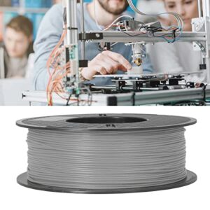 1.75mm PLA Print Filament, 3D Printer Roll Filament Plastic Shell 1kg Spool for Industrial Devices(Silver)