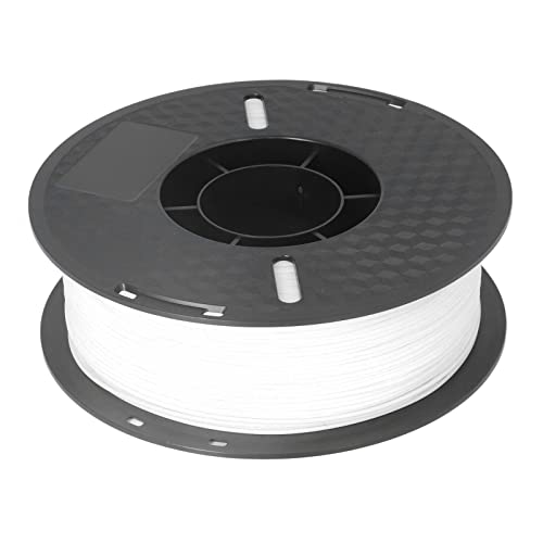 1.75mm PLA Print Filament, 3D Printer Roll Filament Plastic Shell 1kg Spool for Industrial Devices(Transparent)