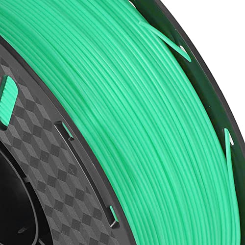 1.75mm PLA Print Filament, 3D Printer Roll Filament Plastic Shell 1kg Spool for Industrial Devices(Green)