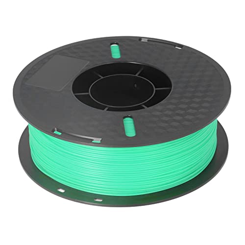 1.75mm PLA Print Filament, 3D Printer Roll Filament Plastic Shell 1kg Spool for Industrial Devices(Green)