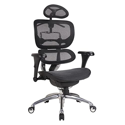 TFIIEXFL Ergonomic Waist Computer Chair Home Game Lift Study Office Chair Comfortable Sedentary Boss Intelligent Lumbar Support