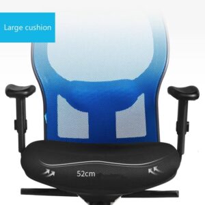 TFIIEXFL Ergonomic Computer Chair Home Swivel Chair Boss Seat Thicken Cushion Comfortable Reclinable Office Chair Sync Back Function