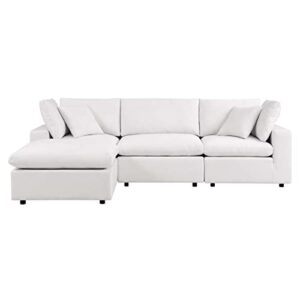 commix 4-piece outdoor patio sectional sofa