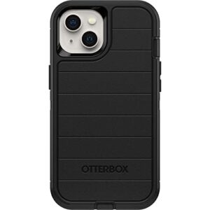 OtterBox Defender Series Screenless Edition Case for iPhone 13 (Only) - Holster Clip Included - Microbial Defense Protection - Retail Packaging - Black