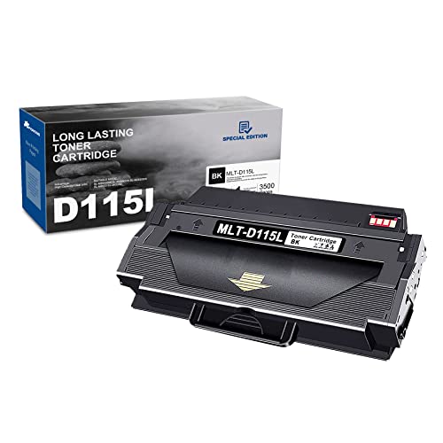 D115L MLT-D115L Black Toner Cartridge: Replacement for Samsung MLT-D115L Toner Xpress SL-M2880FW M2830DW M2880XAC M2870FW M2620 M2670 M2820 Printer Ink, 1 Pack