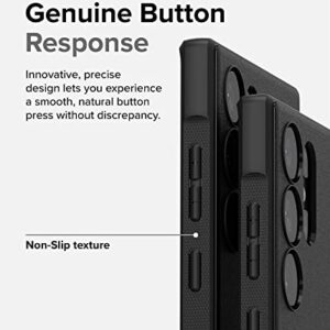 Ringke Onyx [Feels Good in The Hand] Compatible with Samsung Galaxy S23 Ultra Case, Anti-Fingerprint Technology Prevents Oily Smudges Non-Slip Enhanced Grip Precise Cutouts for Camera - Black