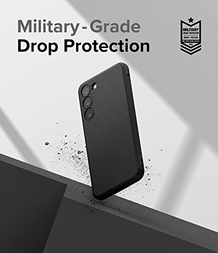 Ringke Onyx [Feels Good in The Hand] Compatible with Samsung Galaxy S23 Case, Anti-Fingerprint Technology Prevents Oily Smudges Non-Slip Enhanced Grip Precise Cutouts for Camera - Black