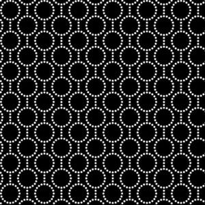 texco inc wool dobby geometric pattern/100% poly no stretch geo prints woven decoration apparel home/diy fabric, black offwhite 1 yard