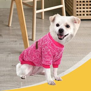 Dog Sweater Comfortable Dog Jumper Autumn and Winter Dog Hoodie for Dog Keep Warm Pet Decoration Family