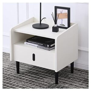 bedside table simple bedside table modern bedroom orange bedside drawer storage cabinet family living room multi-layer storage cabinet night stand (color : b)