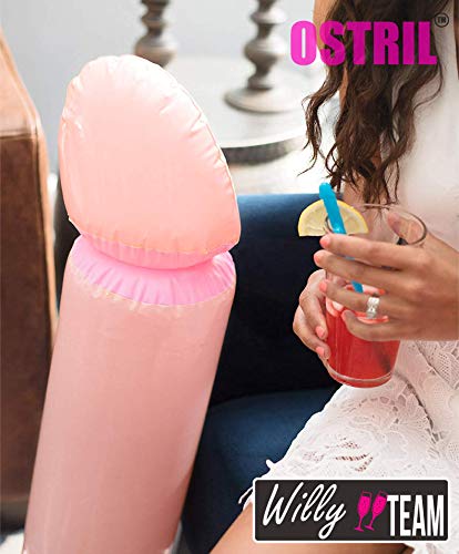 Bachelorette Party Balloons Decorations | Inflatable Willy Balloon Bridal Shower Supplies | Bachelorette Party Pool Games