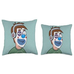 Copperstone Life's A Joke Throw Pillow, 18x18, Multicolor