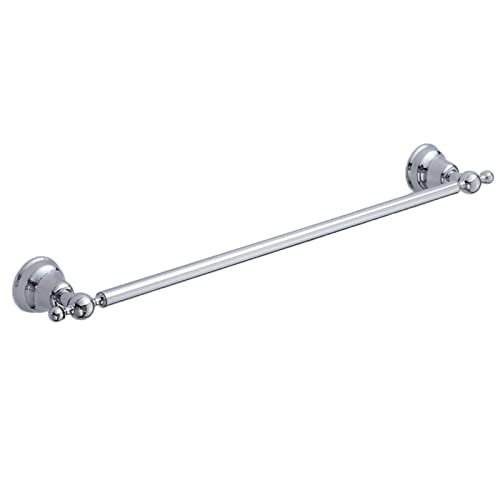 ONEMTB Wall Mounted Towel Bar Silver, SUS 304 Stainless Steel Bathroom Towel Rack Length 63cm Modern Towel Holder for Hostel Apartment, Home Décor-63cm