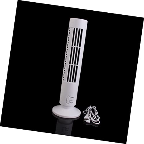 FAVOMOTO small USB fan rechargeable fan small pocket fan Portable Tower Fan Cold Air Fan USB hand fan Oscillating fan dorm fan rechargeable an Portable Cooling fan Gift white travel mini