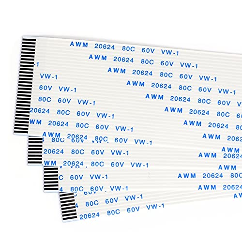 10pcs Mimaki jv300 Roland VS640 Mutoh 1638 Printer DX7 Head Cable XP600 TX800 printhead Data Cable 29pin FFC Flat Cable (Color : 30cm)