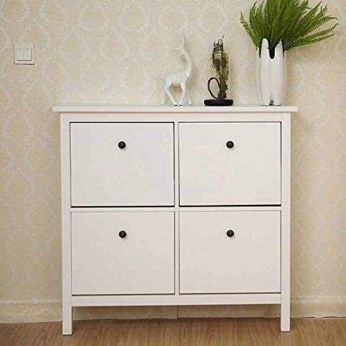 N/A Fashion Home Shoe Cabinet Solid Wood His Doumen Hall Cabinet Simplified Mail Delivery (Color : OneColor)