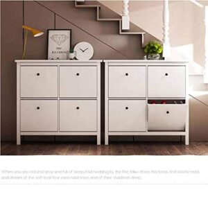 N/A Fashion Home Shoe Cabinet Solid Wood His Doumen Hall Cabinet Simplified Mail Delivery (Color : OneColor)