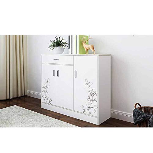 N/A Door Storage Small Shoe Cabinet Simple Assembly Economical Space-Saving Home Shoe Rack Simple (Color : Model A)