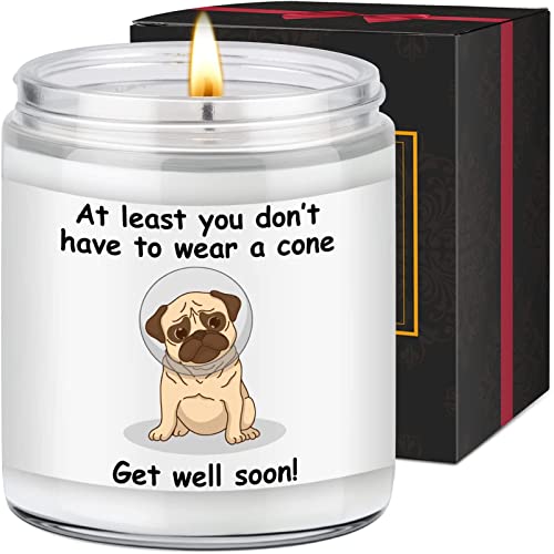 Fairy's Gift Get Well Candle - Get Well Soon Gifts, Funny Get Well Gifts for Women Men Sick Friend - After Surgery Recovery Gifts, Post Surgery Gifts for Women Men, Feel Better Encouragement Gifts