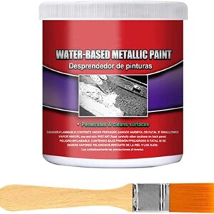 ZUICC Fractionk Water-Based Metal Rust Remover,Multi Purpose Anti-Rust Rust Remover Repair Protect,Car Chassis Rust Converter,Rust Remover for Metal,Multifunctional Car Metallic Paint,Anti-Rust Paint