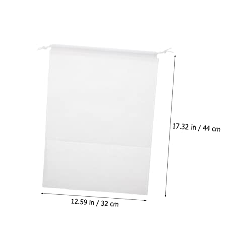 Shoe Bags 40 pcs Pouch Window White Transparent Closure Aging Proof Saving Storage Pouches Large Non- Portable- Women Fabric Woven Shoe Bag Clothes Ing Travel for Back Portable