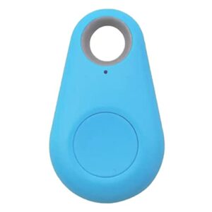 1 Pieces Smart Trackable Key Finders! Pet Locator Keychains GPS Tracking Devices! Bluetooth Smartphone Keychain Alarms! Anti-Lost Tag Alarms for Kids Pets Cats Dogs Backpacks! (Blue)