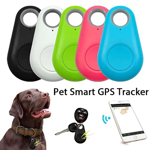 1 Pieces Smart Trackable Key Finders! Pet Locator Keychains GPS Tracking Devices! Bluetooth Smartphone Keychain Alarms! Anti-Lost Tag Alarms for Kids Pets Cats Dogs Backpacks! (Blue)