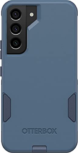 OtterBox Commuter Series Case for Samsung Galaxy S22 (Only) - Non-Retail Packaging - Rock Skip Way (Blue)