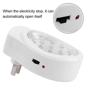 Rechargeable Emergency Light, 2W Rechargeable Plug in Emergency Lights AC 110-240V Plug-in Night Light Multi-Function Power Failure Flashlights Lighting Sensor Night Light