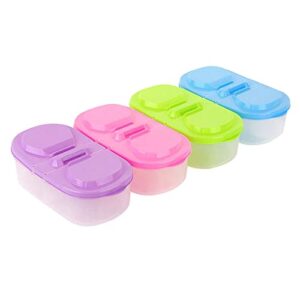 Ke1Clo Food Storage Containers for Fridge Fruit Container with Lids, Fruit and Vegetable Storage Box, Bread Storage Container, BPA Free, Suitable for Fridge Kitchen 1pc