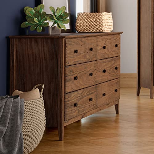 Grain Wood Furniture Greenport 6-Drawer Dresser, Brushed Walnut