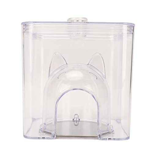 VINGVO Summer Cool Hamster, Effective Cooling Hamster Hideout High Compact Transparent PS Hollow Design for Small Animals for Home