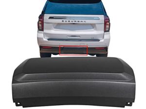 apa replacement for rear trailer hitch cover on bumper 2021 2022 2023 tahoe suburban yukon yukon denali yukon xl yukon xl denali 85139540 gm1129130